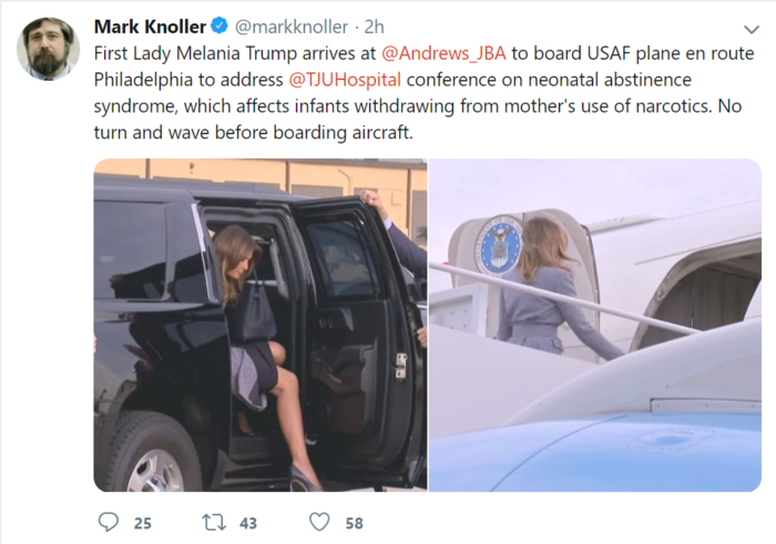 Breaking: First Lady’s Aircraft Makes Emergency Landing Due To Smoke