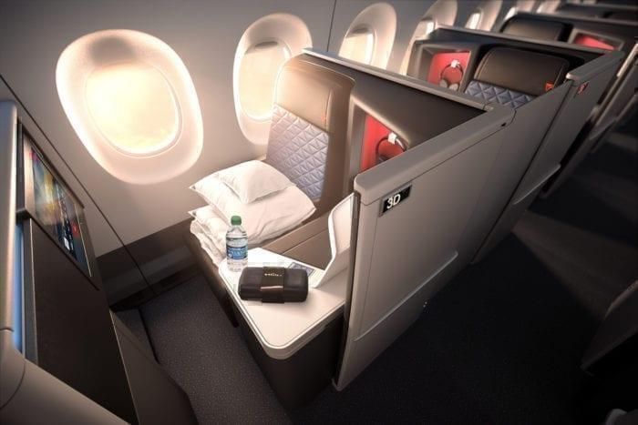 Delta Upgrading Their Boeing 767 Business Class By Adding Suites With Doors