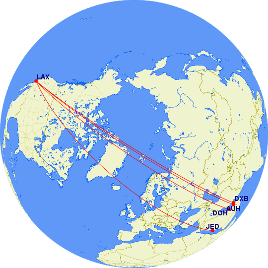 There Are Now 25 Commercial Flight Routes That Are 14+ Hours Long