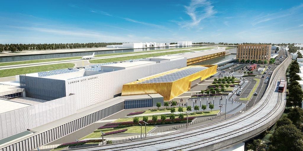 London City Is Getting A New Terminal And It's Stunning