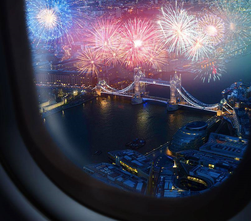 Some Flying Passengers Celebrated New Years Eve Twice - Here's How...