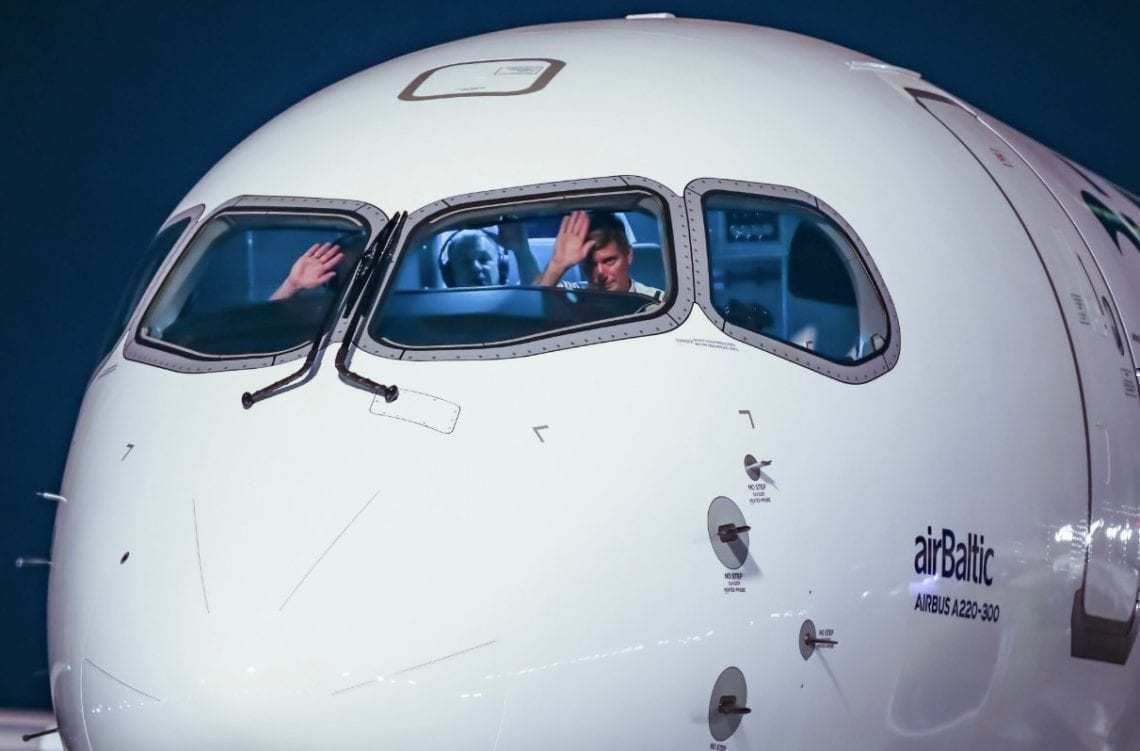 Lufthansa To Lease Air Baltic Airbus A220s From March 2019