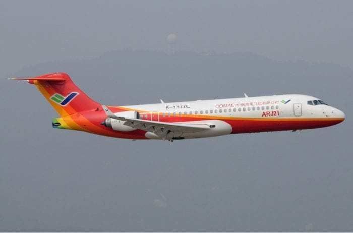 A Look At China's Airbus A220 Equivalent: The COMAC ARJ21