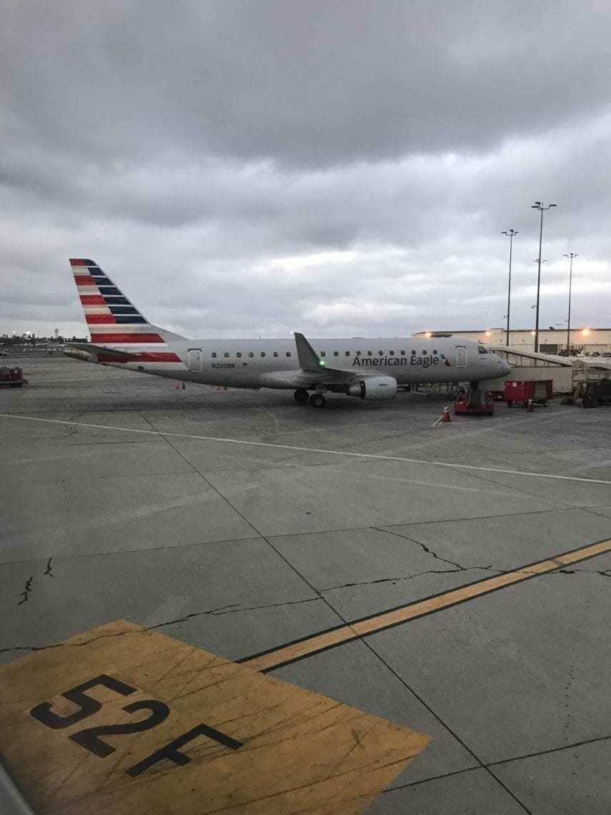 Eagle's Eye View: American Eagle First Class from Los Angeles to San ...