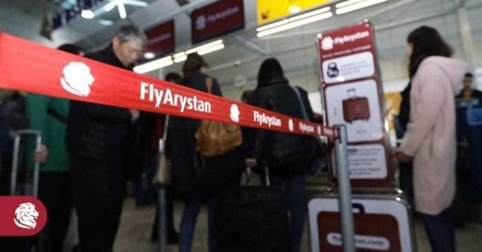 Startup Airline Fly Arystan Commences Operations