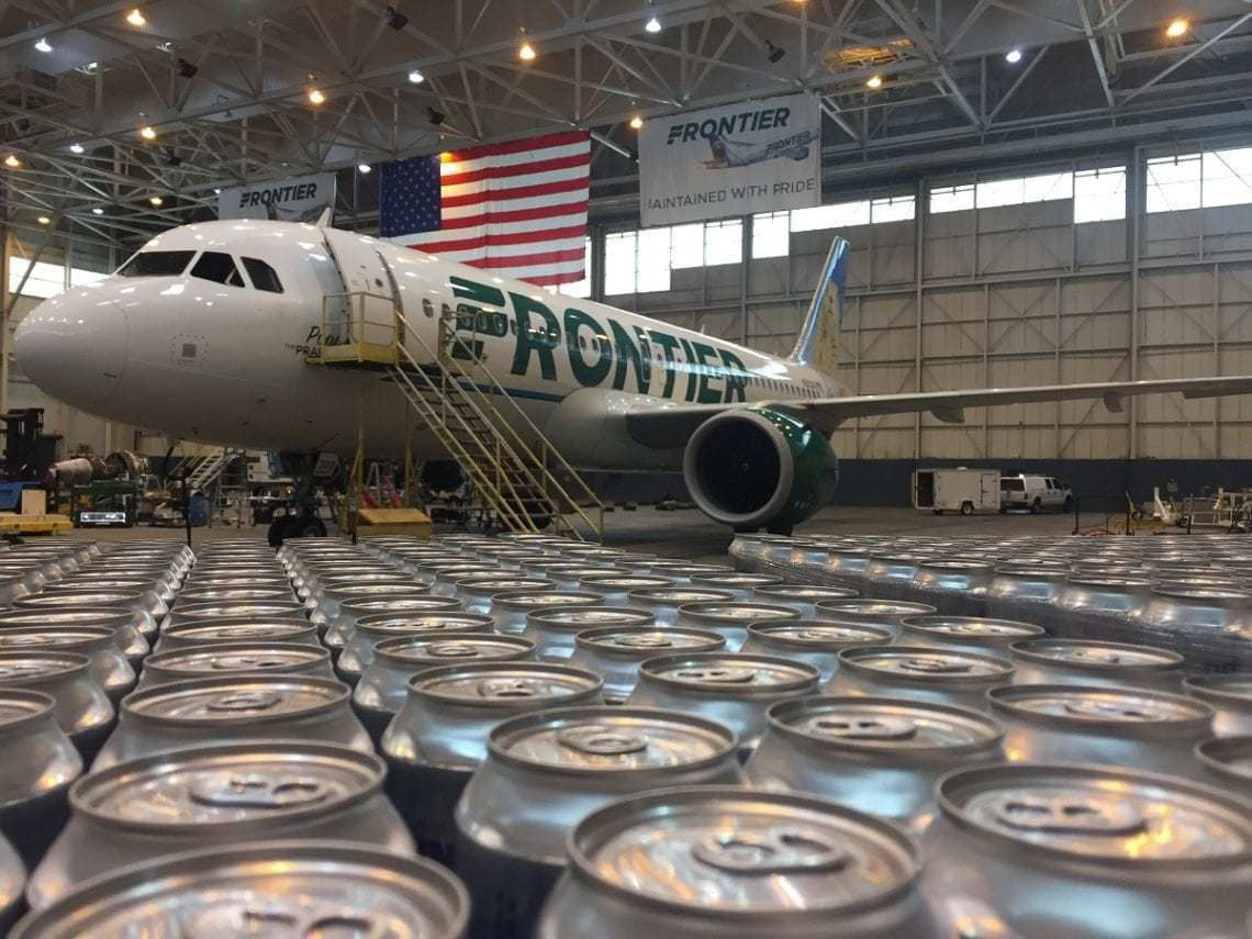 Frontier Flight Delayed After Passenger Steals Exit Sign