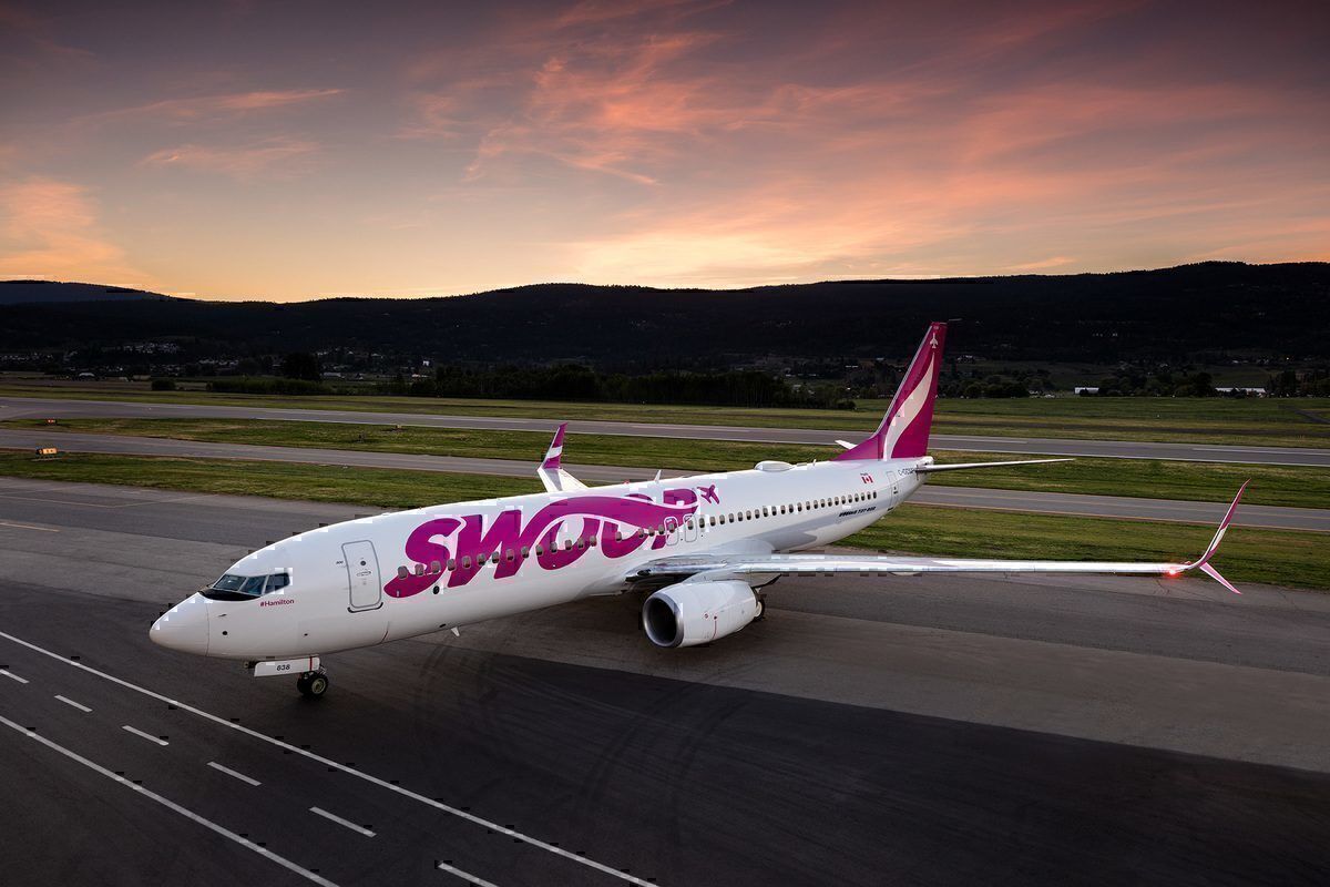 Canadian Low Cost Carrier Swoop Hits 1 Million Passengers