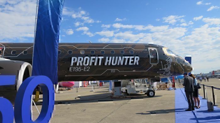 Embraer's E195-E2 Profit Hunter Kicks Off World Tour