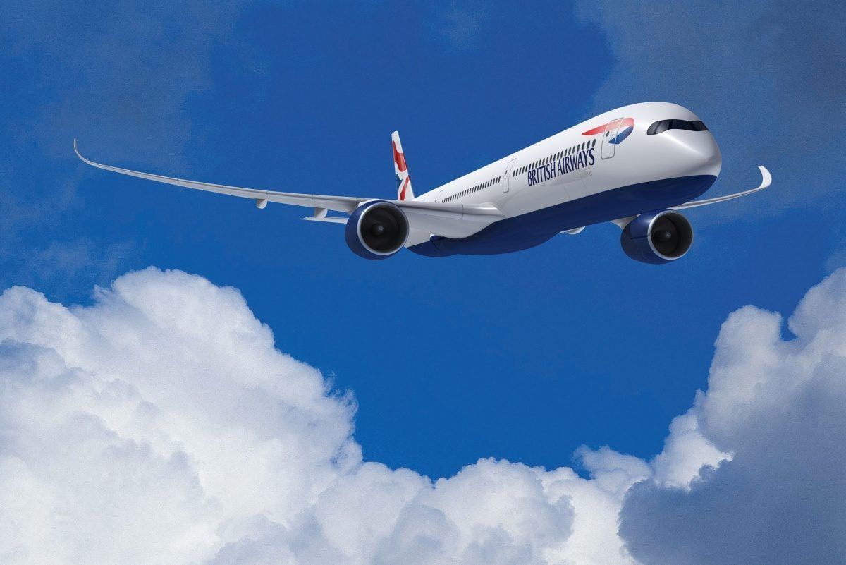 British Airways Airbus A350 Takes First Flight