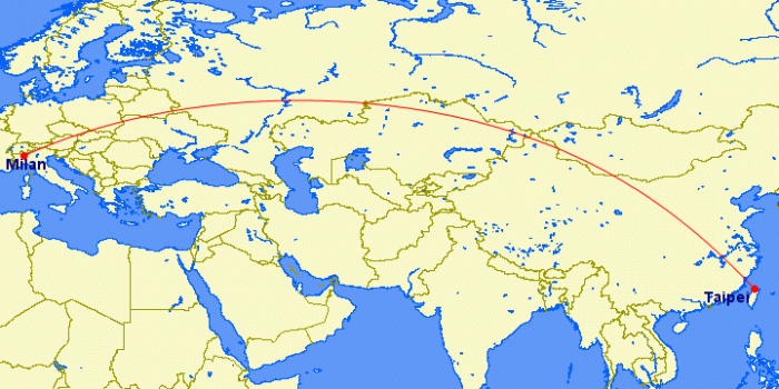 EVA Air Launches First New European Route In 20 Years To Milan