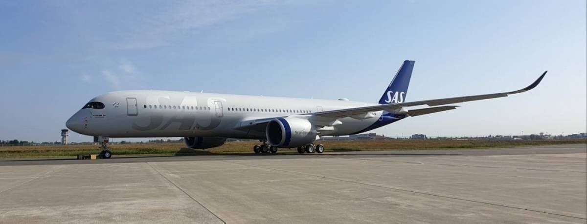 SAS Takes Delivery Of Its First Airbus A350