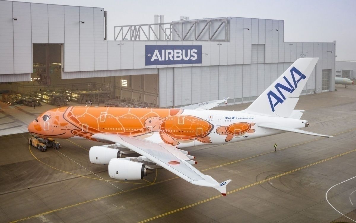 ANA's Final Airbus A380 Shows Off Its Brand New Livery