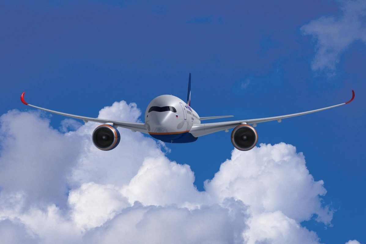 Aeroflot's First Airbus A350 Completes Its Maiden Flight