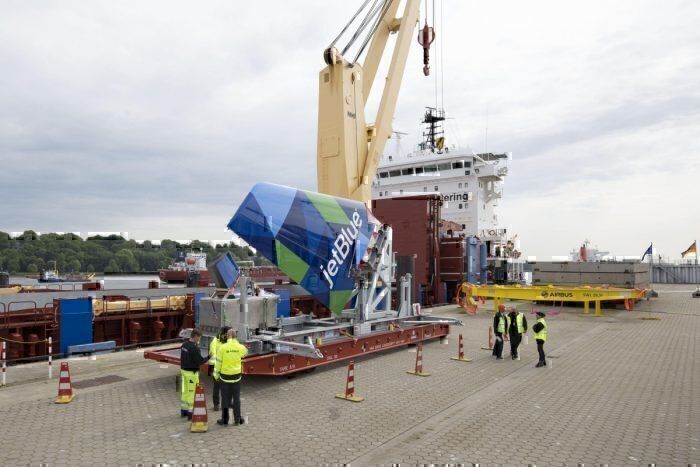 A Look At The Ships Airbus Uses To Move Aircraft Parts