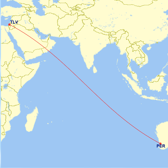 El Al Operates First Ever Direct Australia Flight
