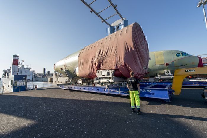 A Look At The Ships Airbus Uses To Move Aircraft Parts