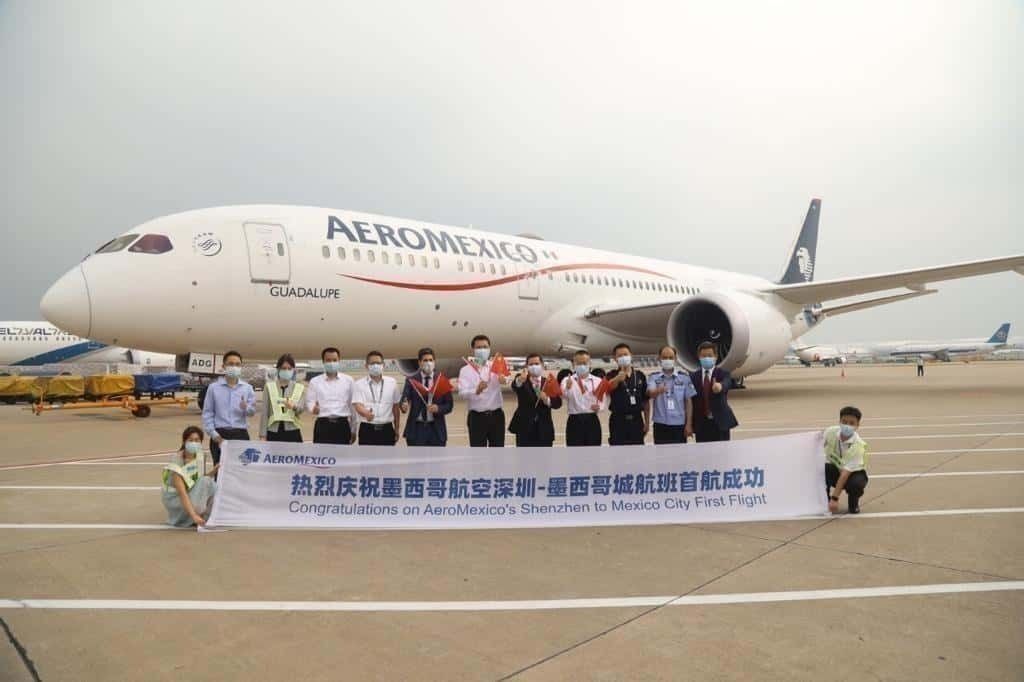 Aeromexico Operates The Longest Flight In Mexican History