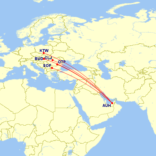 Wizz Air Announces Five New Routes Out Of Abu Dhabi