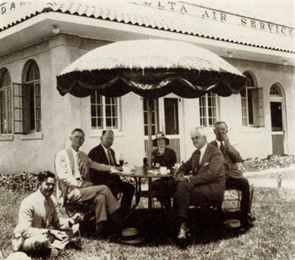 When Did Delta Air Lines Operate Its First Flight?