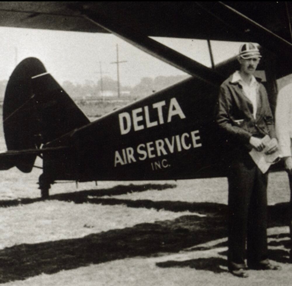 When Did Delta Air Lines Operate Its First Flight?