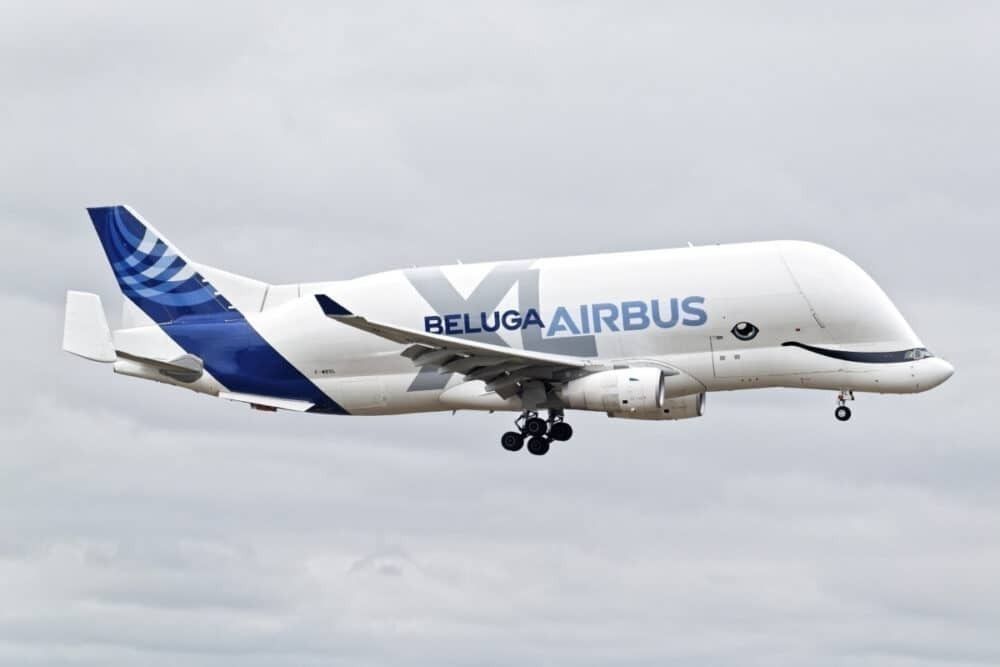 Three's A Crowd: Airbus' 3rd BelugaXL Leaves The Paint Shop