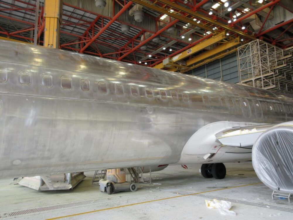 How Aircraft Are Painted