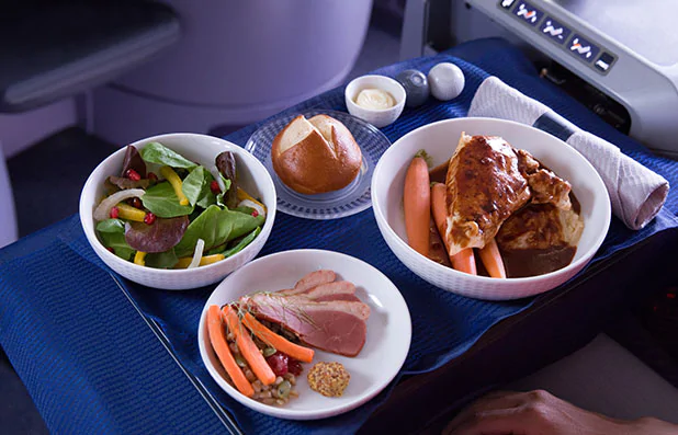 United Airlines To Upgrade First Class Meal Offering Next Month
