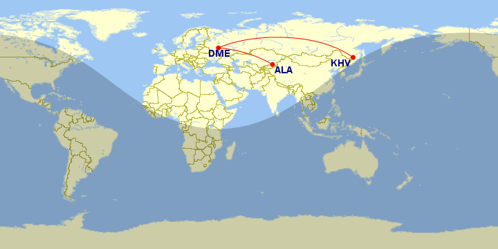 What Routes Did Russia's Concorde The "Tu-144" Fly?