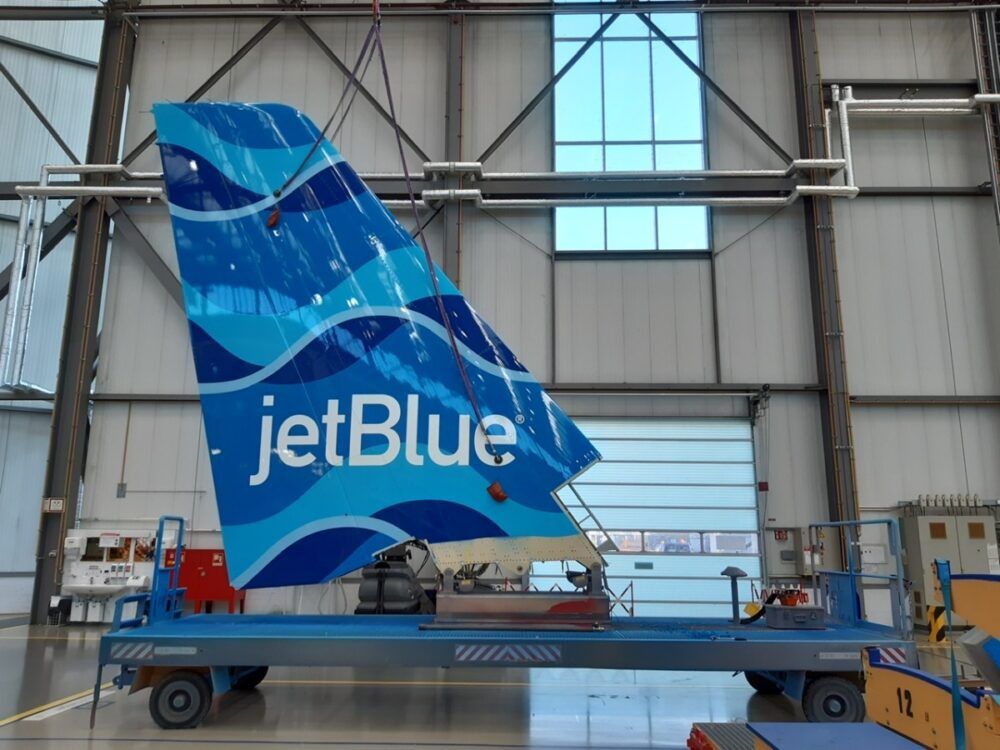 JetBlue Reveals Tail Livery For First Transatlantic Flight
