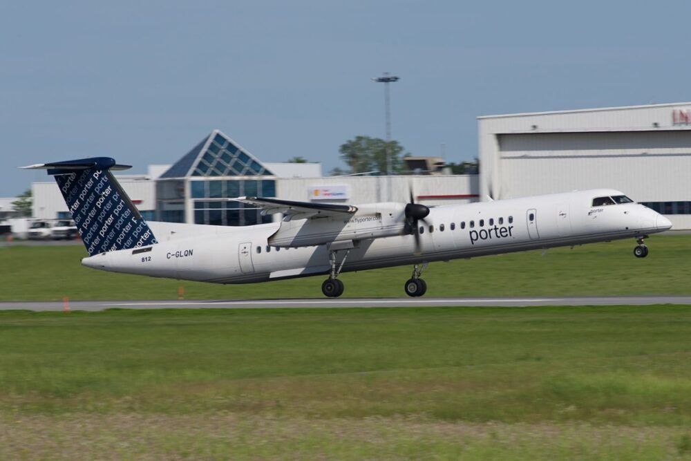 Porter Airlines Flies First Flight Since March