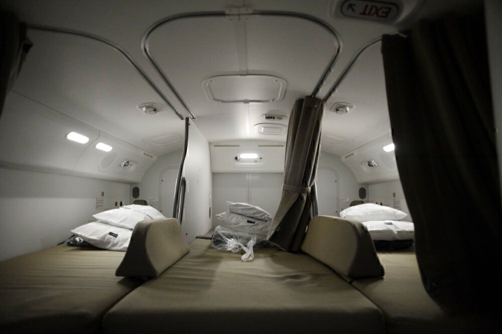 Where Do Crew Sleep During A Flight?