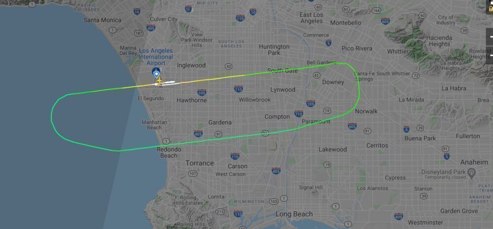 Air Canada Airbus A319 Returns To Los Angeles Over Cargo Door Indication