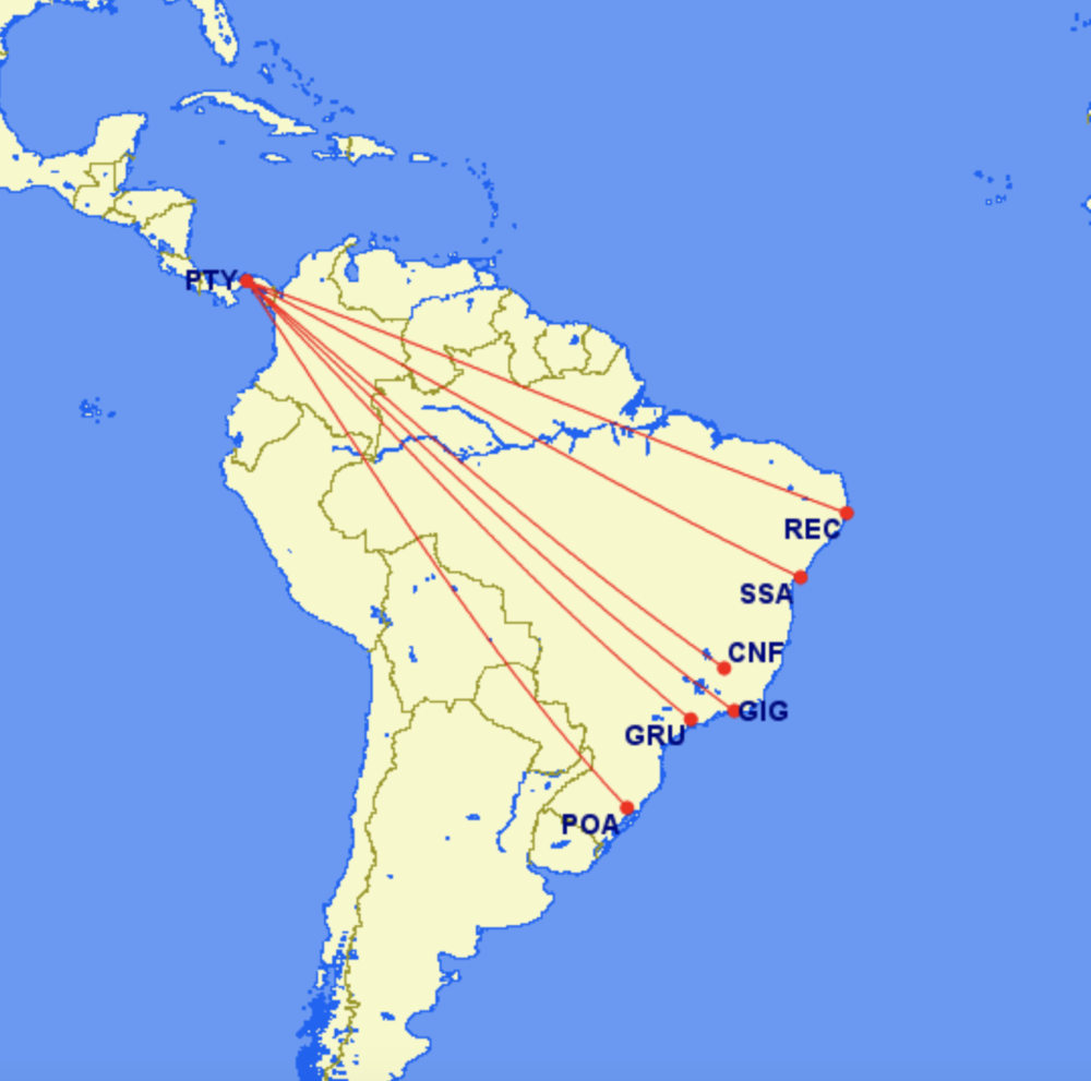 What Long-Haul Routes Does Copa Airlines Fly With Boeing 737s?