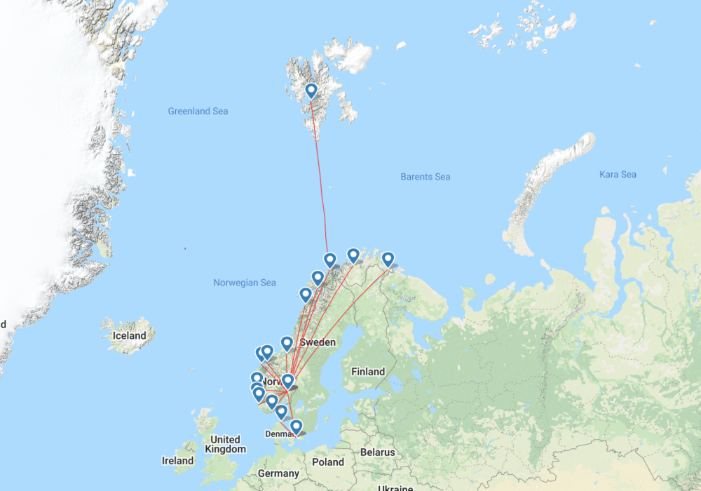Norwegian Records 96% Capacity Drop In November As It Looks To Christmas