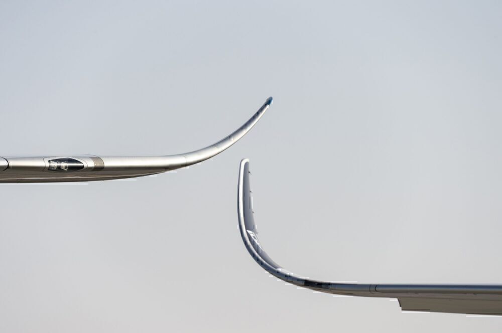 Why The Airbus A350 Has Curved Wingtips