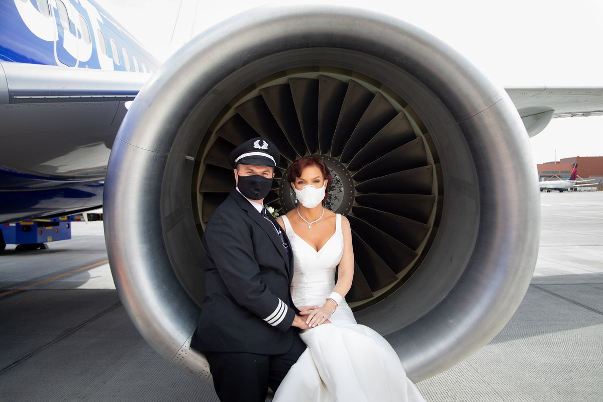 Airplane Pilot Wedding March 2021 News Melbourne Heli