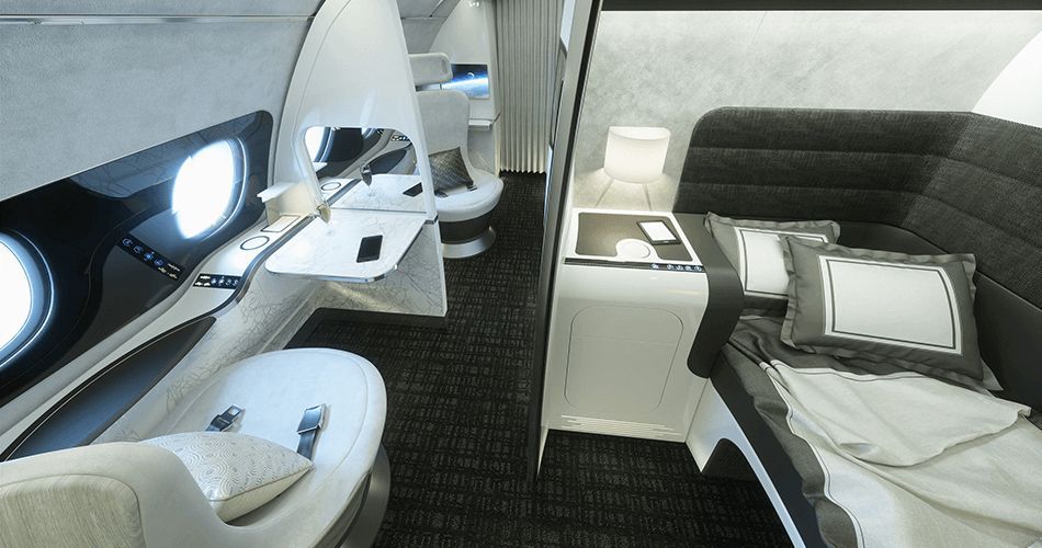 Inside The Airbus A350 Day/Night First Class Suite Concept