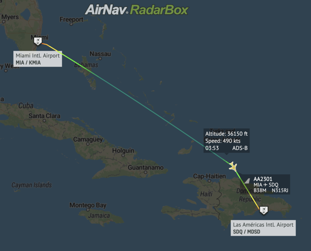 American Airlines Starts Sending The MAX Further From Miami
