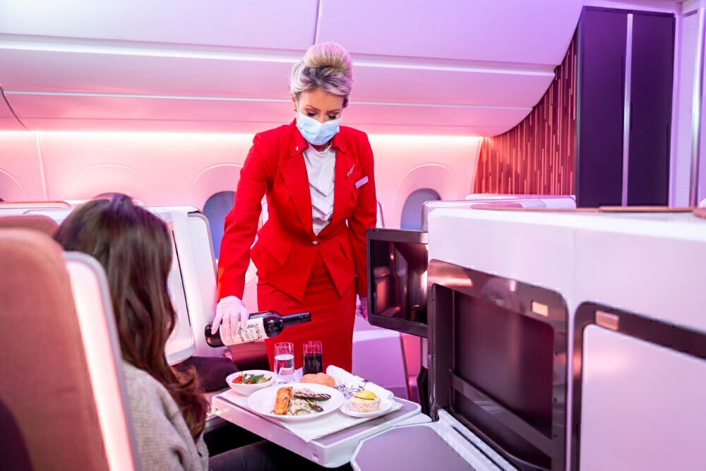 Virgin Atlantic Launches New Spring Menu For Upper Class