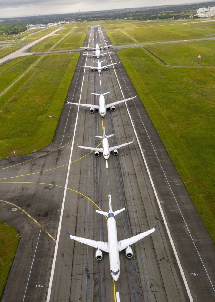 Remember When: Airbus Flew All Its Current Aircraft In Formation