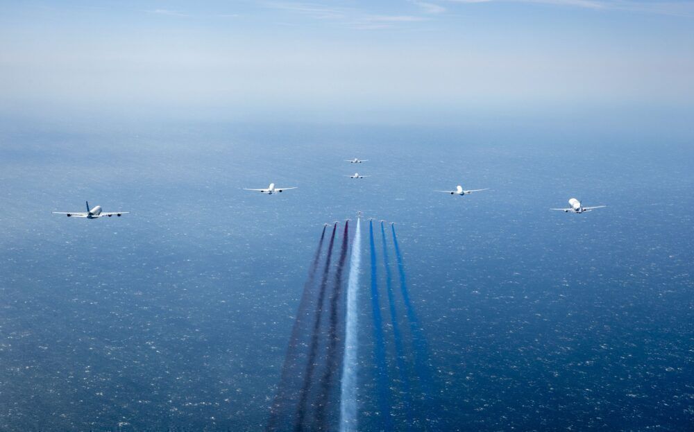 Remember When: Airbus Flew All Its Current Aircraft In Formation
