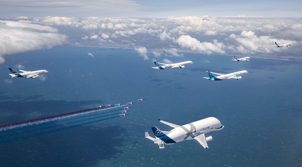 Remember When: Airbus Flew All Its Current Aircraft In Formation