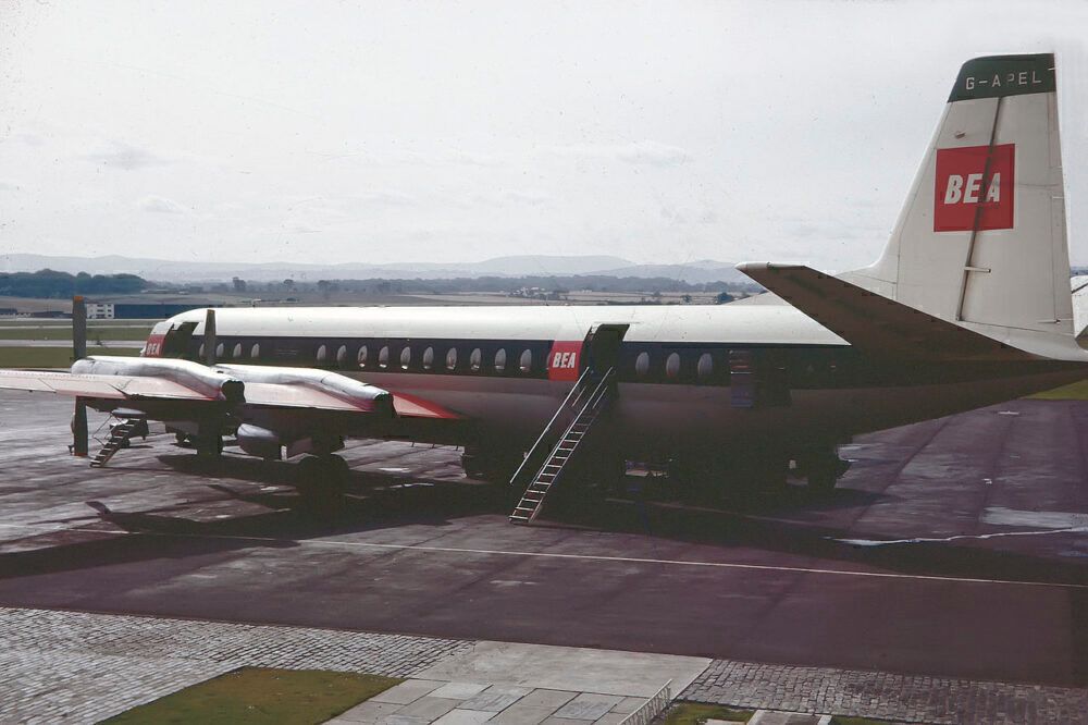 What Was The Vickers Vanguard Turboprop?