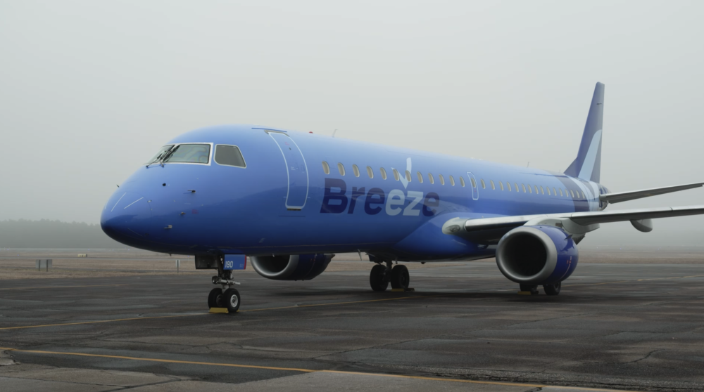 Breeze Airways Reveals First Flights With Tickets On Sale