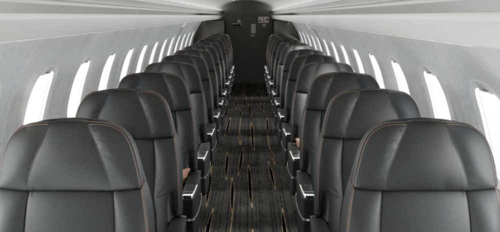 Embraer Presents Semi-Private Configuration For ERJ 145 Aircraft