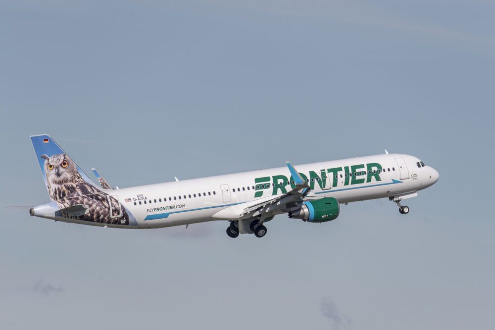 Here's Where Frontier Is Flying Its Airbus A321s This Month