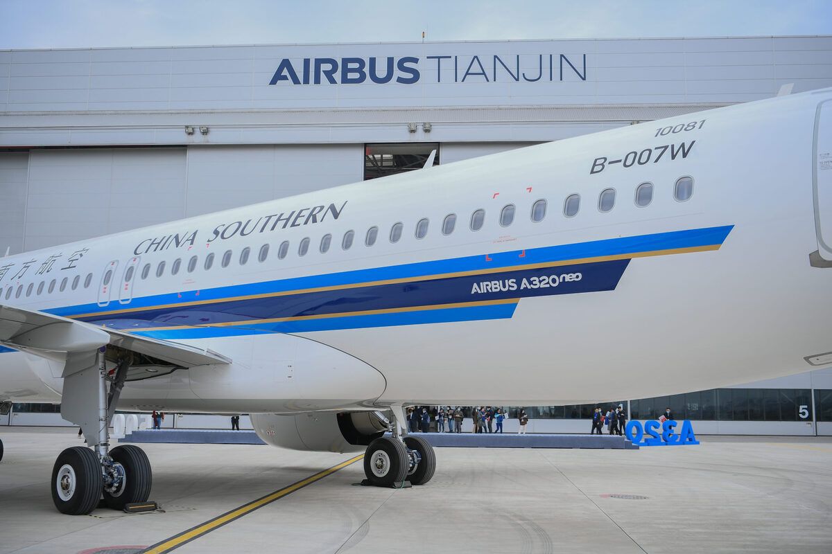 China Begins Equipping Airbus A320 Fuselages In Tianjin