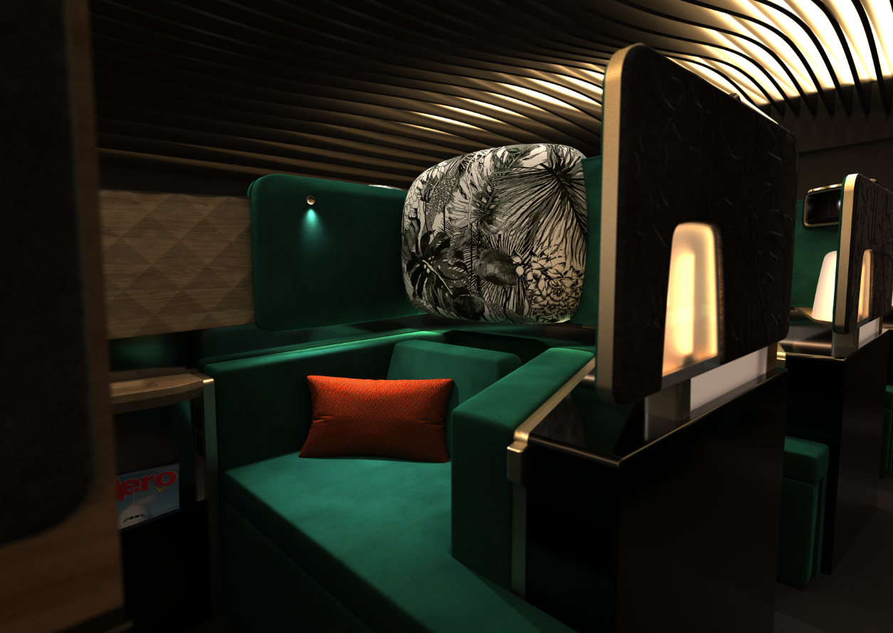 Stunning: This Business Class Seat Feels More Like A Lounge