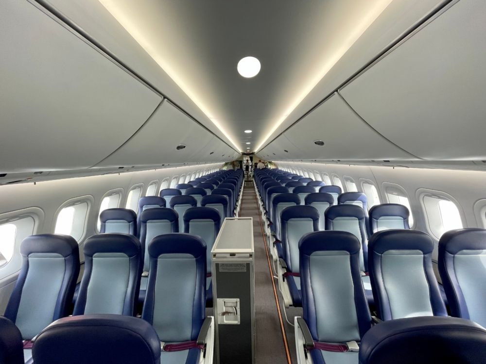 In Photos: Inside Russia's New Narrowbody Jet: The MC-21-300