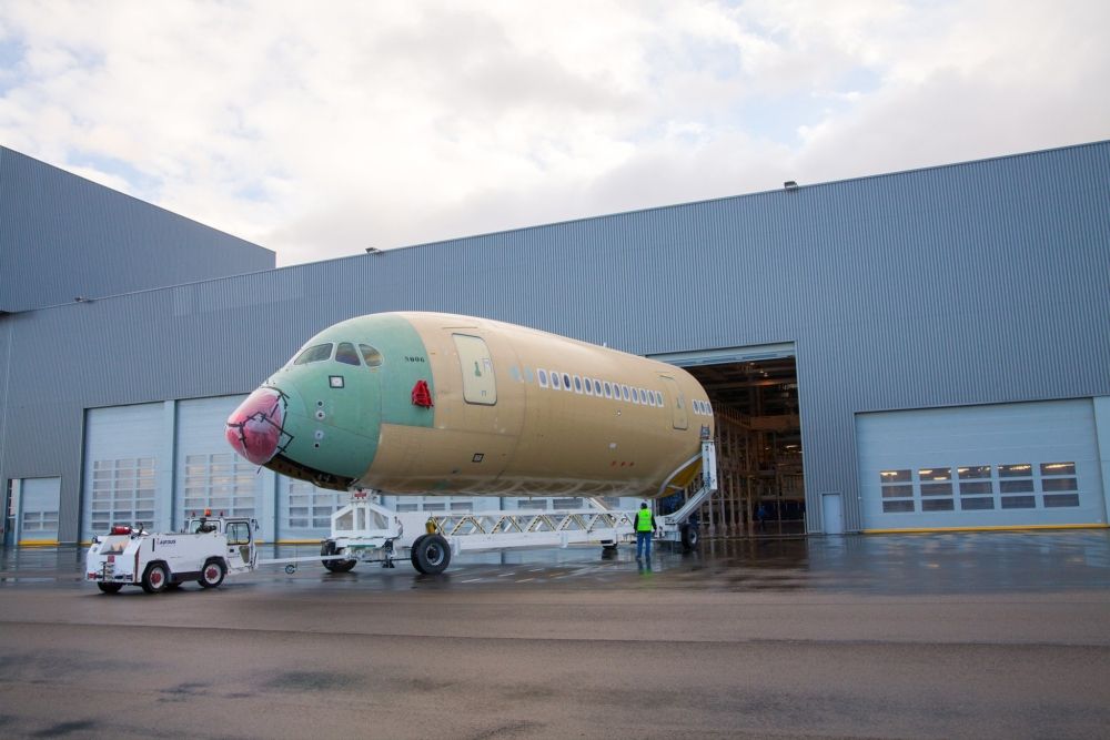In Photos: How An Airbus A350 Is Built